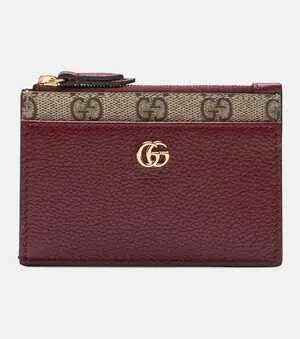 Gucci Gg Marmont Card Holder - Multicoloured