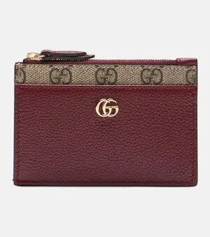 Gucci Gg Marmont Card Holder - Multicoloured