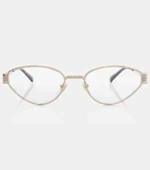 Gucci Ssima Cat-eye Glasses - Gold