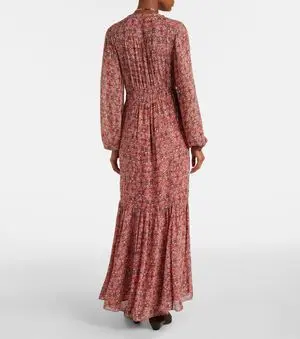MARANT ETOILE Brianega Maxi Dress - Orange