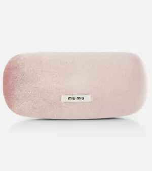Miu Miu Logo Oval Eyeglasses