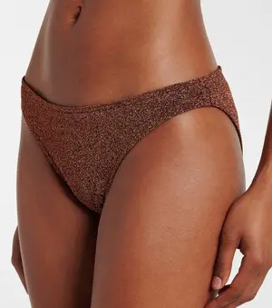 ERES Etincelant Lurex Bandeau Bikini Bottoms