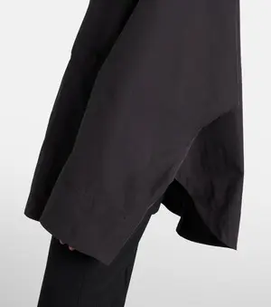 TOTEME Cotton-blend Windbreaker Jacket - Black