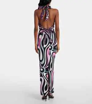 Emilio Pucci Marmo High-rise Maxi Skirt