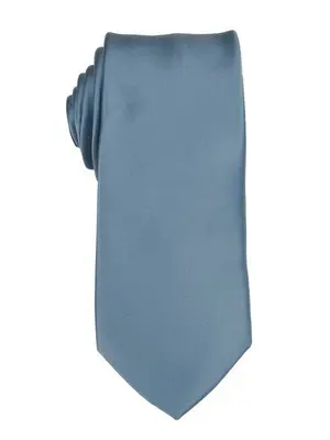 BROOKLYN BRIGADE Satin X-long Tie - Dusty Blue