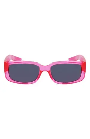 Nike Rectangle Sunglasses Laser Fuchsia / Grey