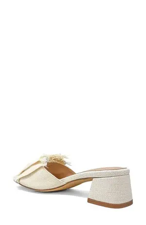 SHU SHOP Francesca Block Heel Sandal - Bone
