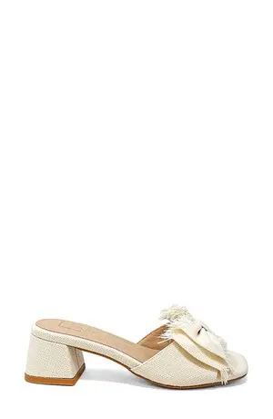 SHU SHOP Francesca Block Heel Sandal - Bone