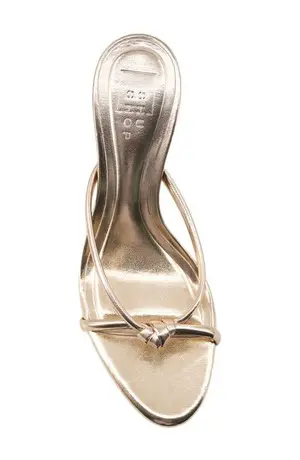SHU SHOP Heidi Stiletto Sandal - Gold