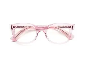 CADDIS Bixby Reading Glasses - Polished Clear Pink