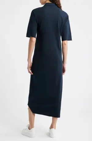 Frank & Eileen Emma Johnny Collar Maxi Dress - British Royal Navy