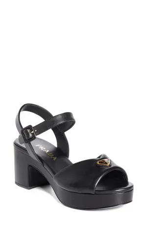 Prada Block Heel Shoes For Women