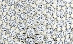 Sterling Forever Wesley Pavé Cubic Zirconia Hoop Earrings - Silver