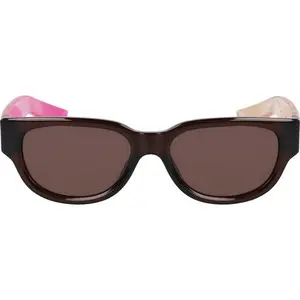 Nike Variant Ii 54mm Oval Sunglasses - Earth / Mauve