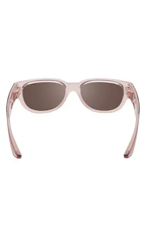 Nike Variant Ii 54mm Oval Sunglasses - Platinum Violet / Mauve