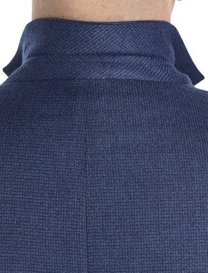 JV REFLEX Big & Tall Mini Check Sport Coat
