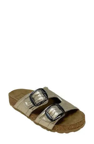 SHU SHOP Barbara Two-strap Sandal - Gold