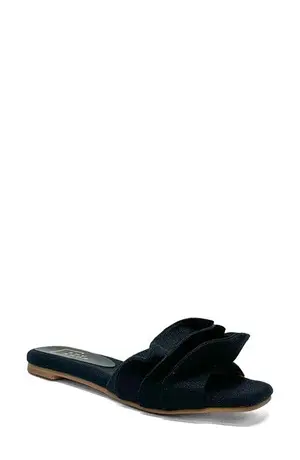 SHU SHOP Daisy Slide Sandal - Black