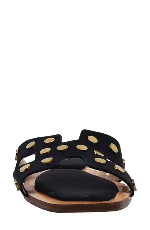 SHU SHOP Donatella Slide Sandal - Black