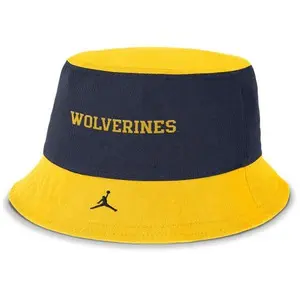 JORDAN BRAND Michigan Wolverines Apex Bucket Hat