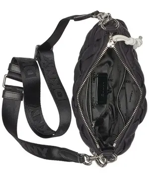 Dkny Nadia Crossbody Bag - Black/silver
