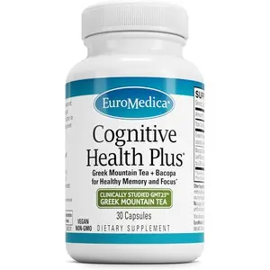 EUROMEDICA Cognitive Health Plus 30 Capsules - One-color