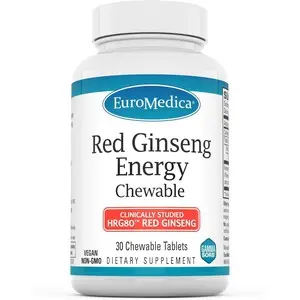 EUROMEDICA Red Ginseng Energy Chewable 30 Tablets - One-color