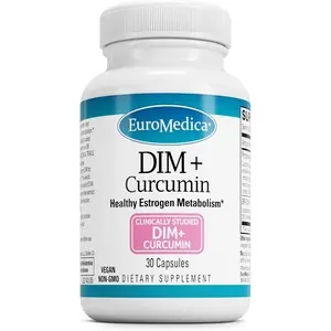 EUROMEDICA Dim + Curcumin 30 Capsules - One-color