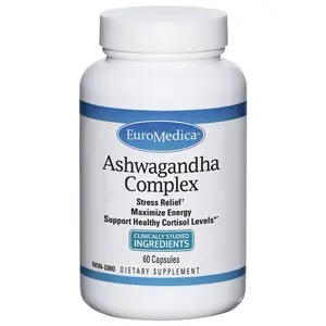 EUROMEDICA Ashwagandha Complex 60 Capsules - One-color
