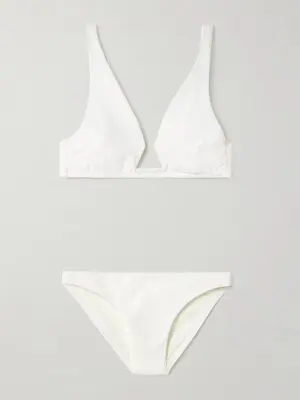 Zimmermann Coco Cutout Bikini - White