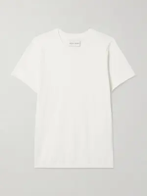 HIGH SPORT Owen Cotton T-shirt - Neutrals
