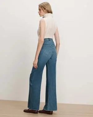 Veronica Beard Grant Wide-leg Jean