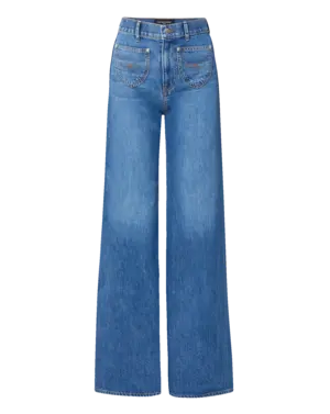 Veronica Beard Grant Wide-leg Jean
