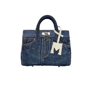 Medea Nina Small Denim Laser Bag