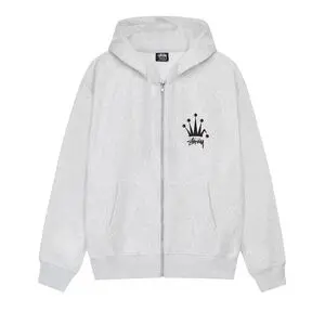 Stussy Zip Up Sweatshirts Hoodies For Women