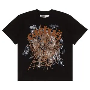 CACTUS JACK BY TRAVIS SCOTT X Sp5der Airbrush Tee - Black