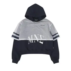 MAINS Mesh Layered Hoodie