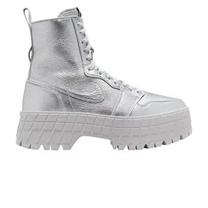 JORDAN 1 High Brooklyn Sneakers - Silver