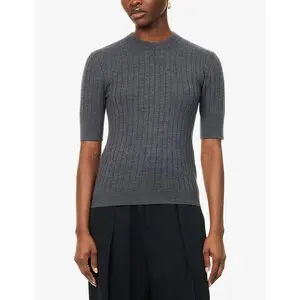 Bottega Veneta Ribbed Wool Top