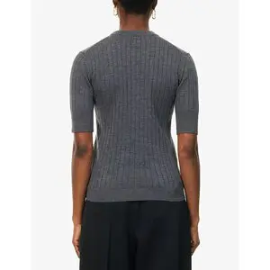Bottega Veneta Ribbed Wool Top