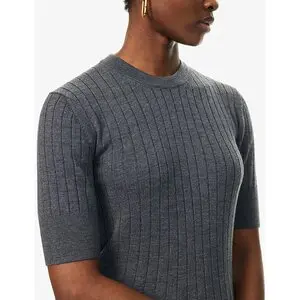 Bottega Veneta Ribbed Wool Top