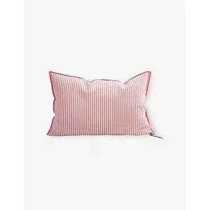 MAISON DE VACANCES Portofino Cotton And Linen-blend Cushion 40cm X 60cm - Pivoine
