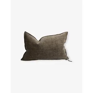 MAISON DE VACANCES Nomade Canvas Cushion 40cm X 60cm Kaki