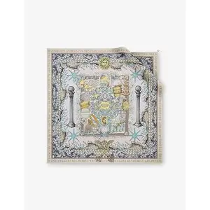 BVLGARI Heritage Alchemist Silk Scarf - Beige