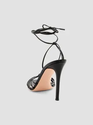 GIANVITO ROSSI 105mm Leather Stiletto-heel Sandals