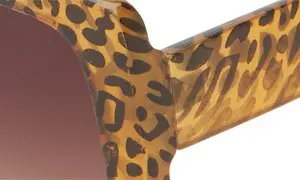 Bp. Oversized Square Sunglasses - Leopard