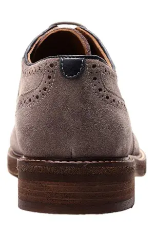 A. VEER Cambridge Wingtip Derby Lace-up - Taupe Suede
