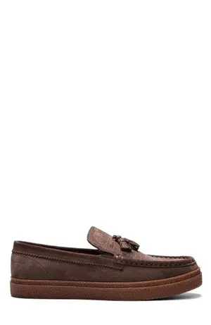 CARLOS BY CARLOS SANTANA Tassel Loafer - Saloon Brown Suede