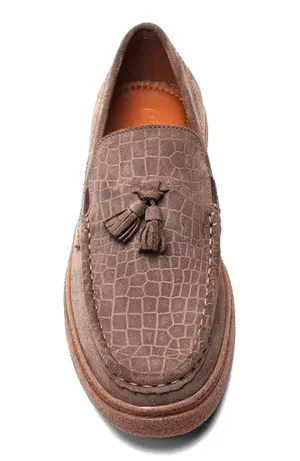 CARLOS BY CARLOS SANTANA Tassel Loafer - Saloon Brown Suede