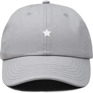 DALIX Dalix Lil Star Baseball Cap Gray